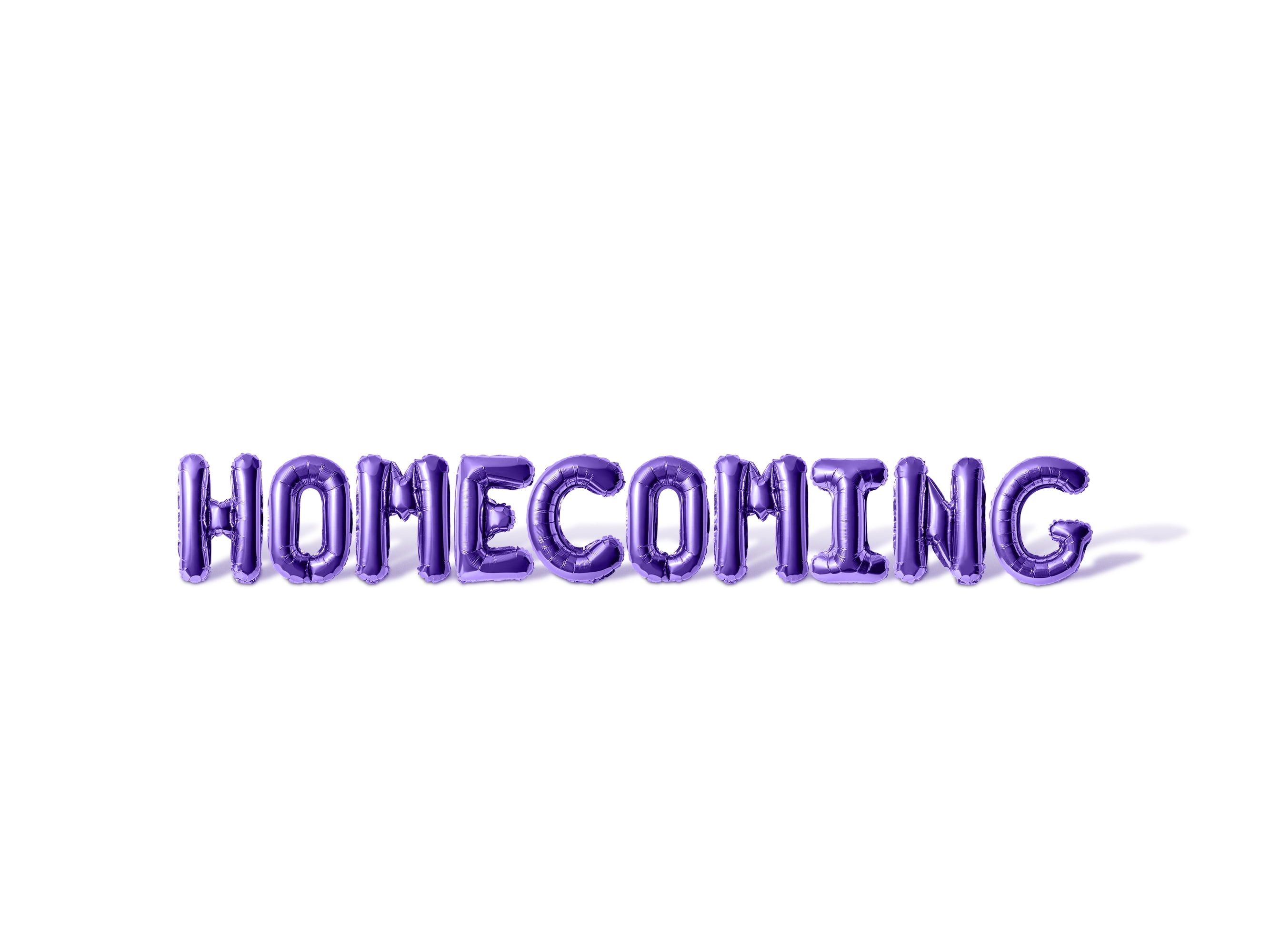 Letter Balloons - HOMECOMING 16" Inch Alphabet Letters Foil Mylar ...
