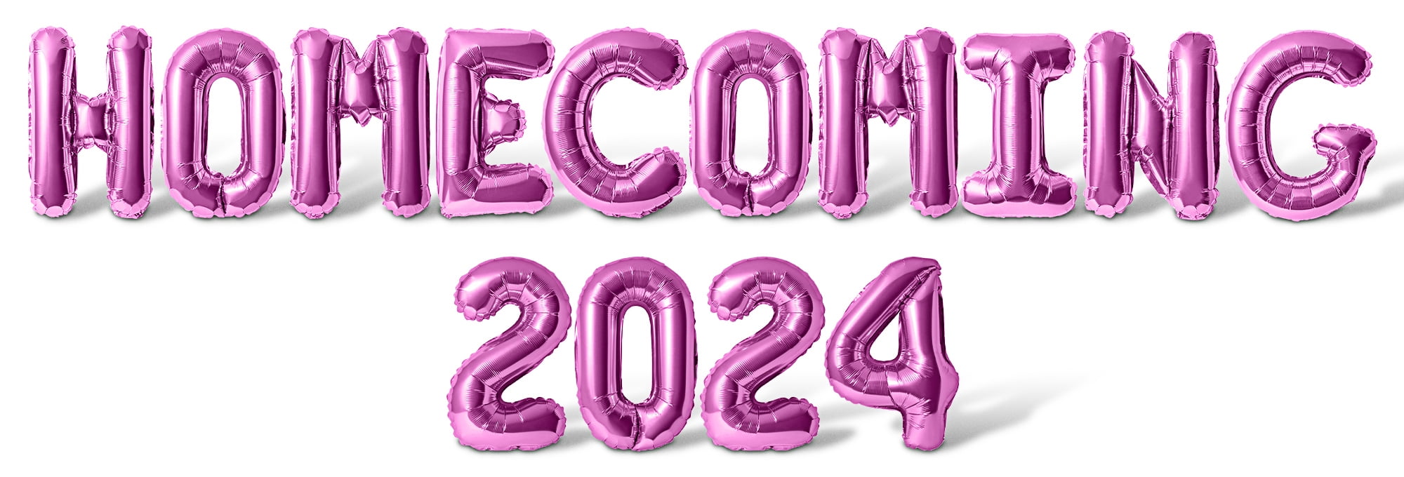 Letter Balloons - HOMECOMING 2024 16" Inch Alphabet Letters Foil Mylar ...