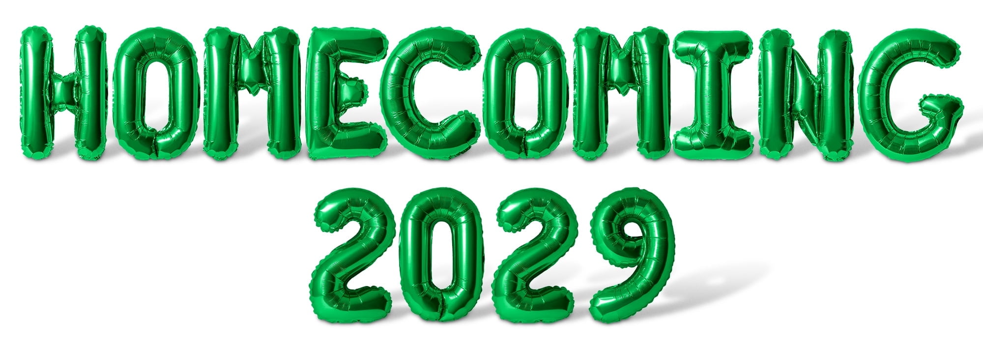 Letter Balloons - HOMECOMING 2029 16" Inch Alphabet Letters Foil Mylar ...