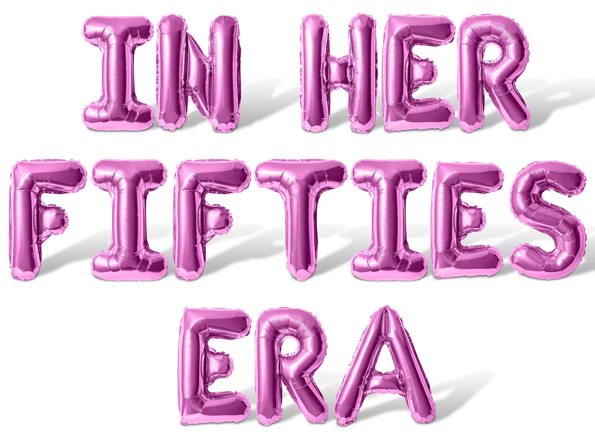 Letter Balloons - IN HER FIFTIES ERA 16" Inch Alphabet Letters Foil ...