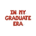 Letter Balloons - IN MY GRADUATION ERA 16" Inch Alphabet Letters Foil ...