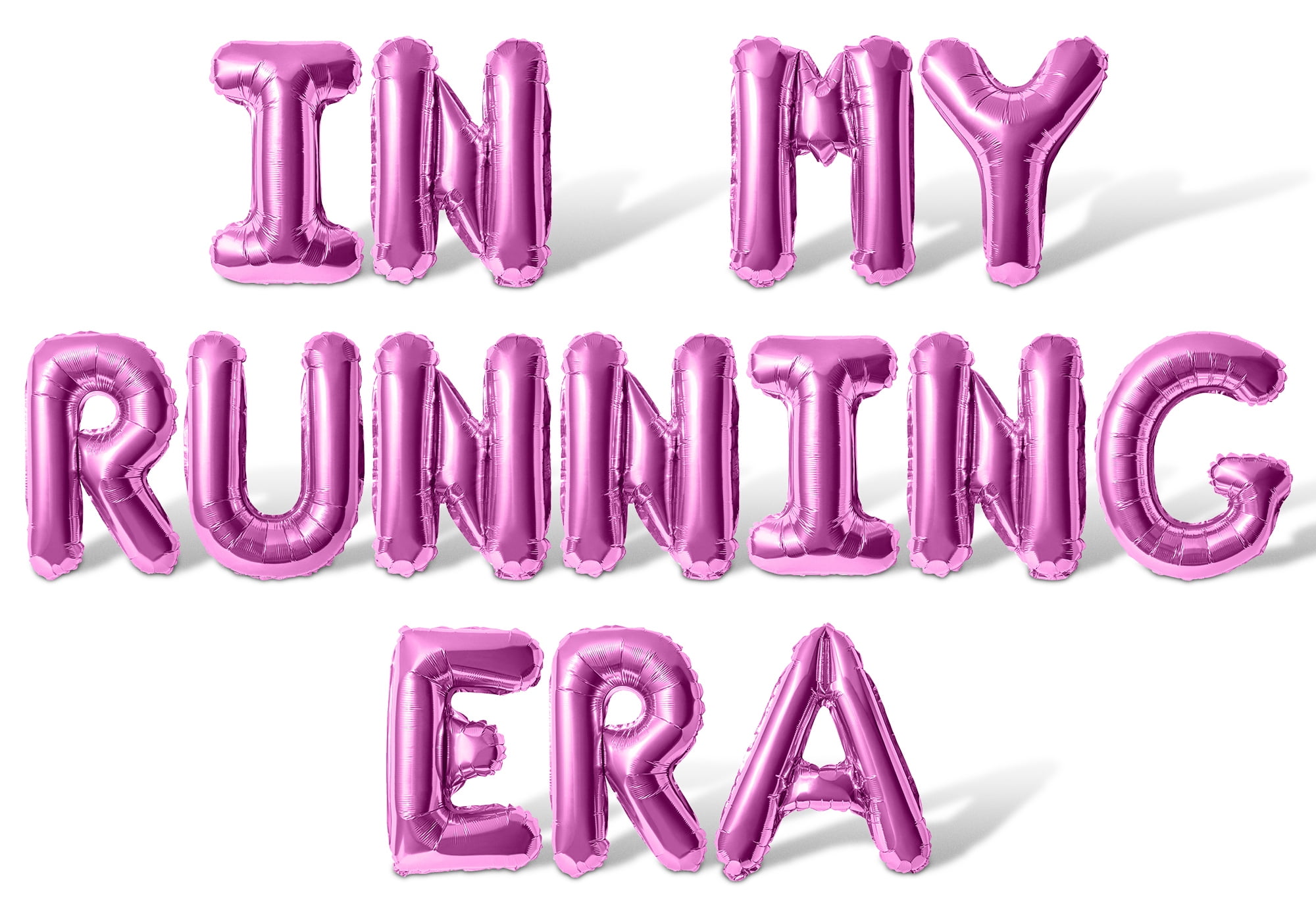 Letter Balloons - IN MY RUNNING ERA 16" Inch Alphabet Letters Foil ...