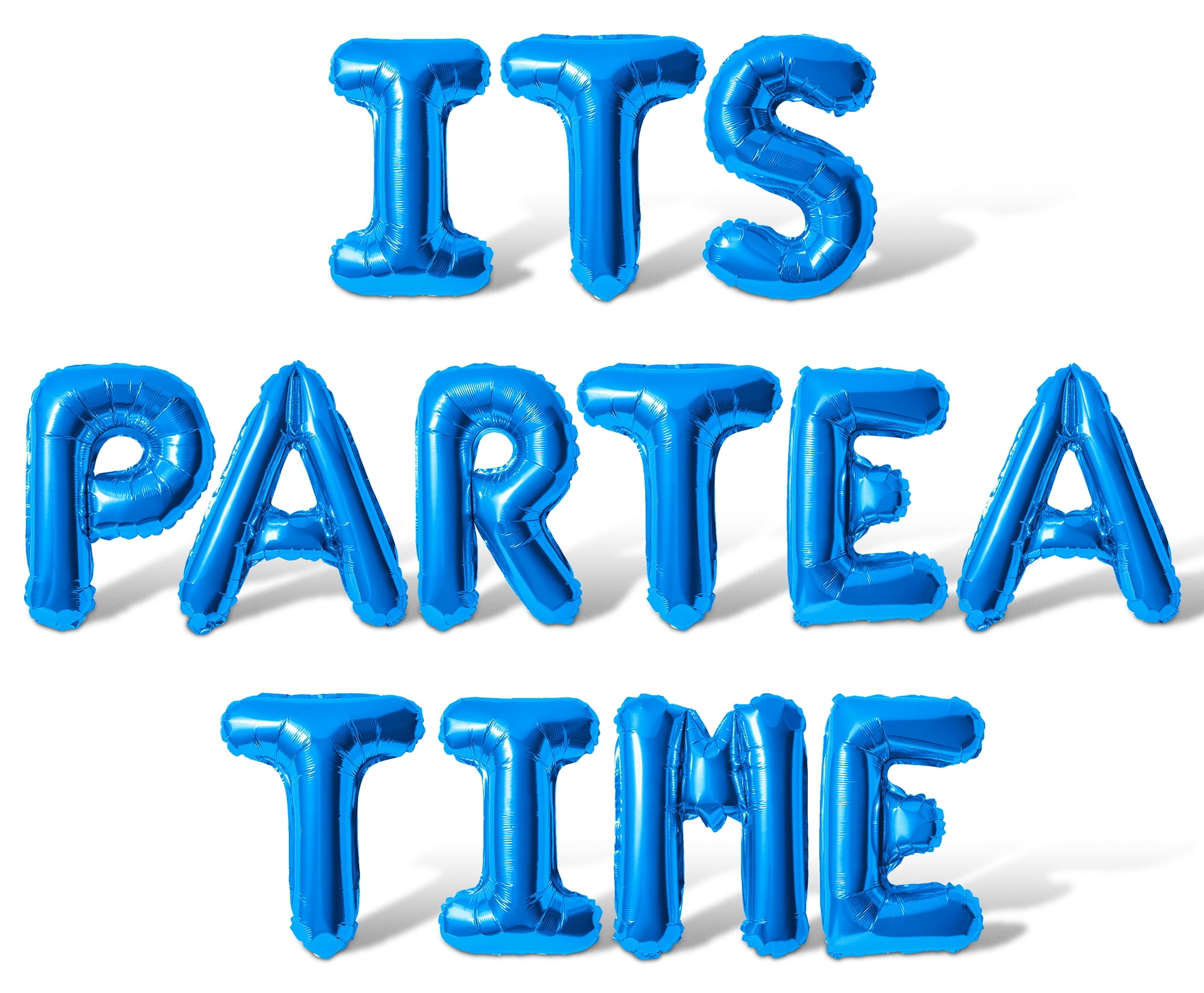 Letter Balloons - ITS PARTEA TIME 16" Inch Alphabet Letters Foil Mylar ...