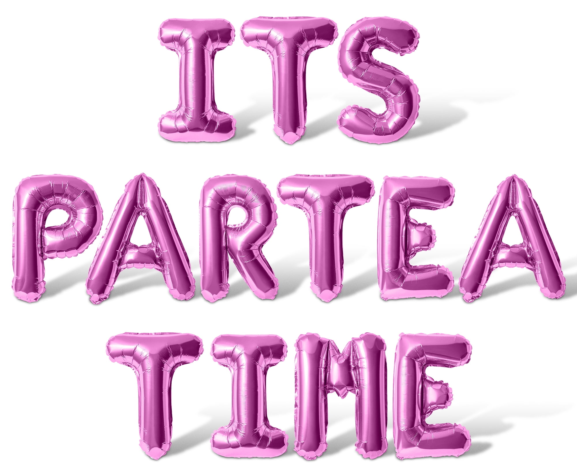 Letter Balloons - ITS PARTEA TIME 16" Inch Alphabet Letters Foil Mylar ...