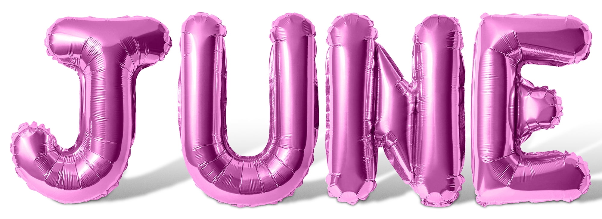 Letter Balloons - JUNE 16" Inch Alphabet Letters Foil Mylar Balloon ...