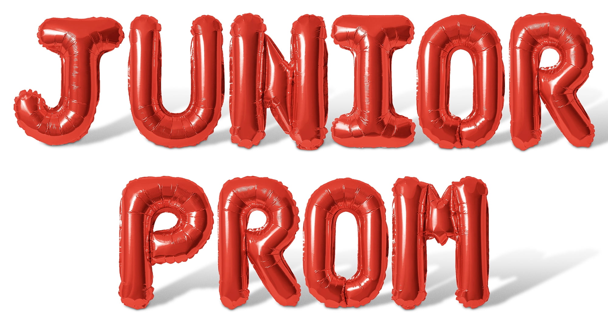 Letter Balloons - JUNIOR PROM 16" Inch Alphabet Letters Foil Mylar ...