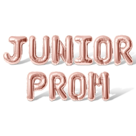Letter Balloons - JUNIOR PROM 16" Inch Alphabet Letters Foil Mylar ...