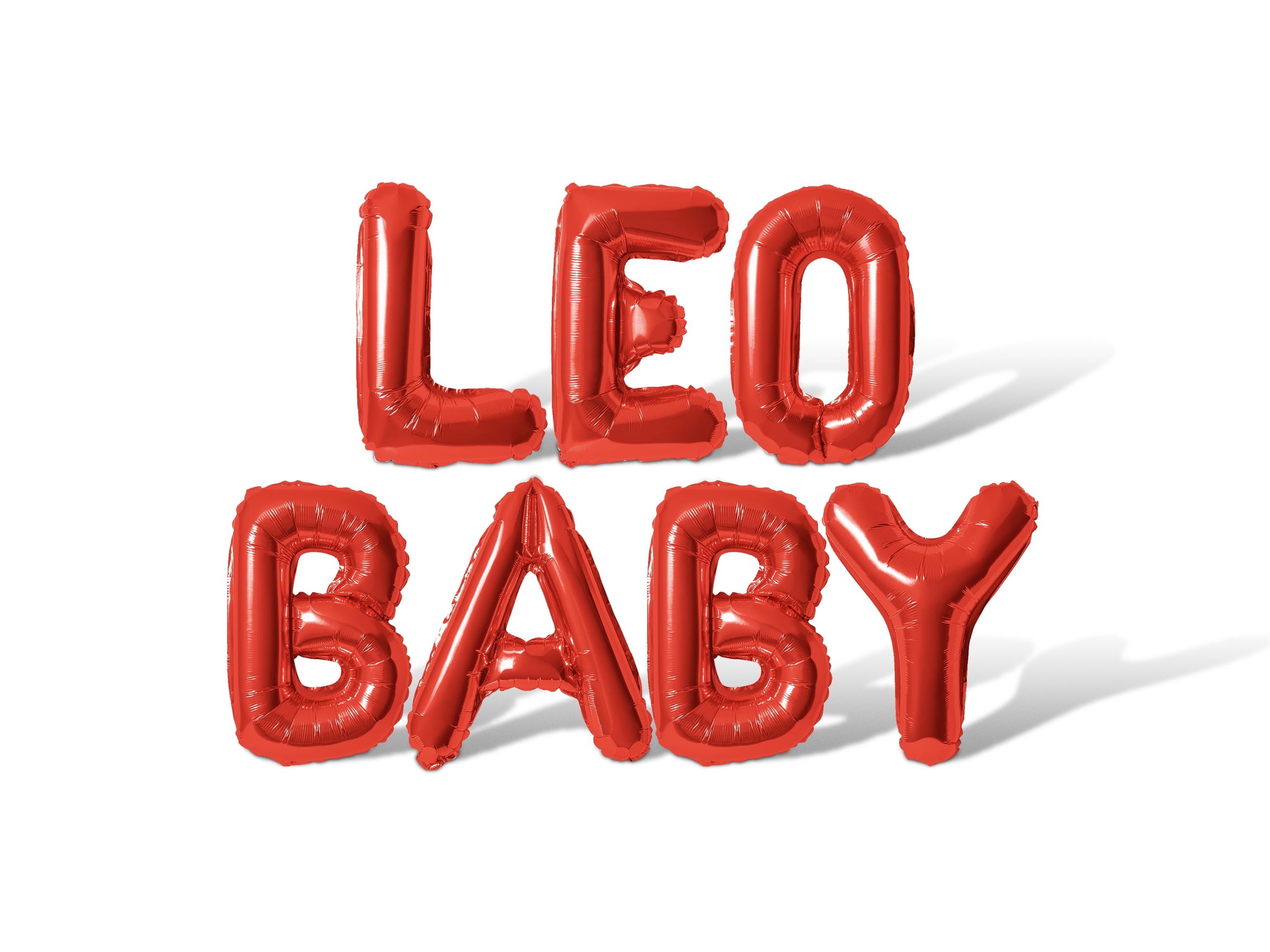 Letter Balloons - LEO BABY 16" Inch Alphabet Letters Foil Mylar Balloon ...
