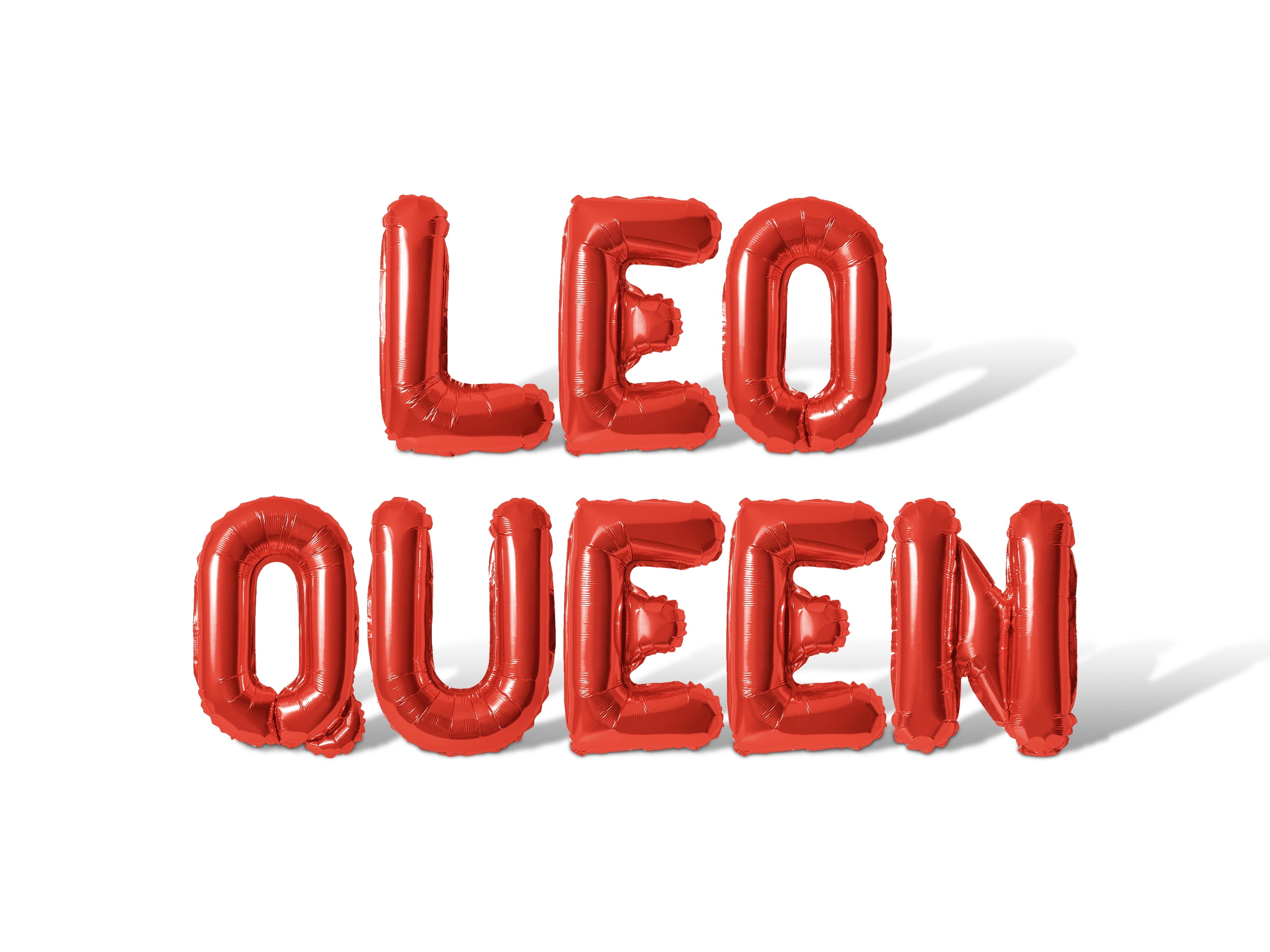 Letter Balloons - LEO QUEEN 16" Inch Alphabet Letters Foil Mylar ...