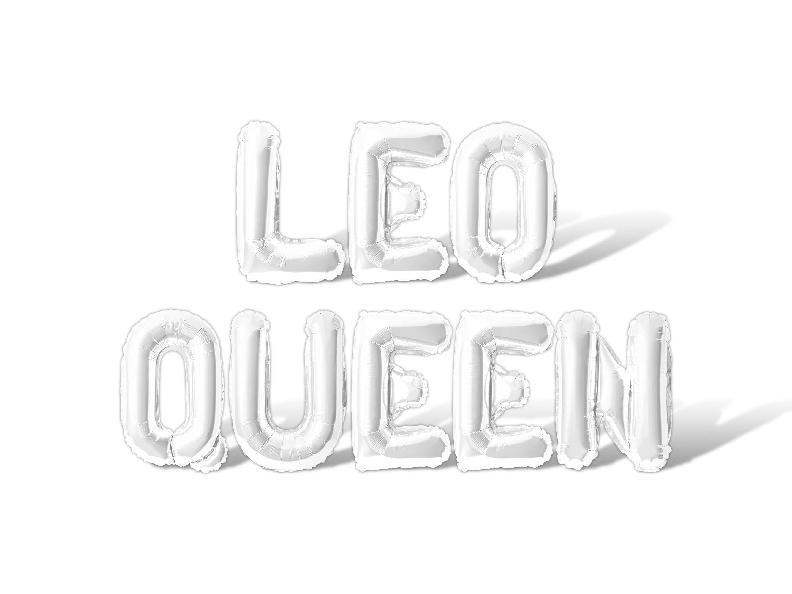 Letter Balloons - LEO QUEEN 16" Inch Alphabet Letters Foil Mylar ...