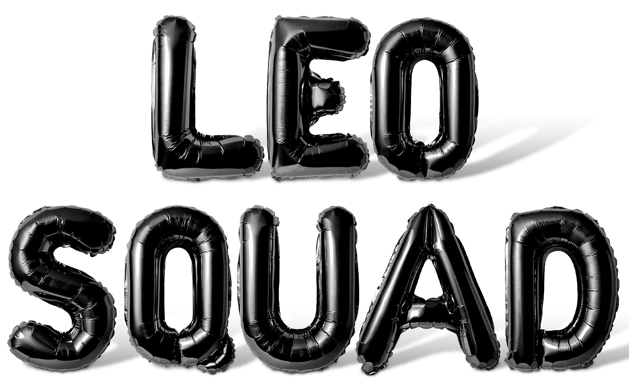 Letter Balloons - LEO SQUAD 16" Inch Alphabet Letters Foil Mylar ...