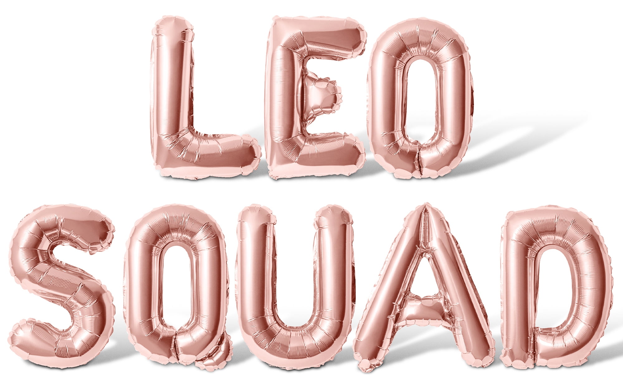 Letter Balloons - LEO SQUAD 16" Inch Alphabet Letters Foil Mylar ...