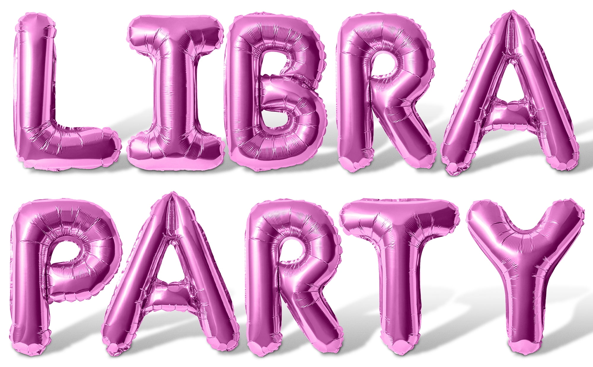 Letter Balloons - LIBRA PARTY 16" Inch Alphabet Letters Foil Mylar ...