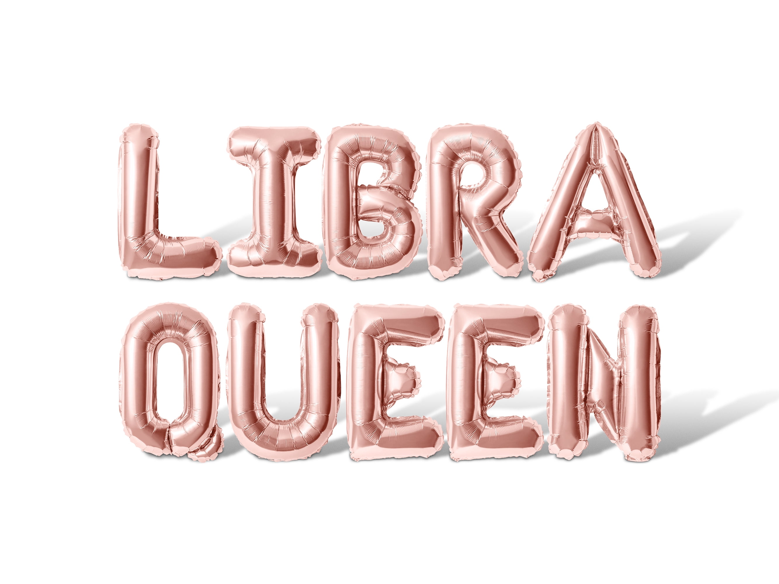 Letter Balloons - LIBRA QUEEN 16" Inch Alphabet Letters Foil Mylar ...
