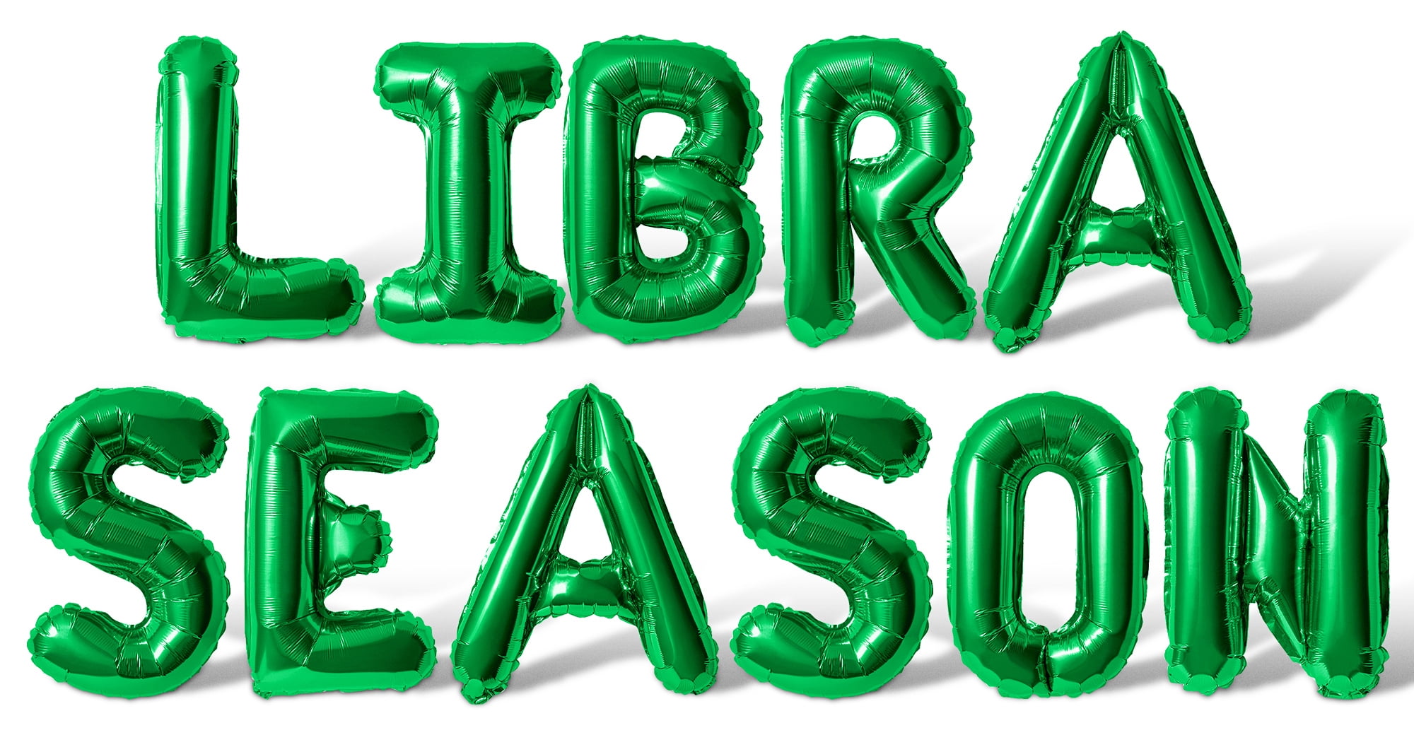 Letter Balloons - LIBRA SEASON 16" Inch Alphabet Letters Foil Mylar ...
