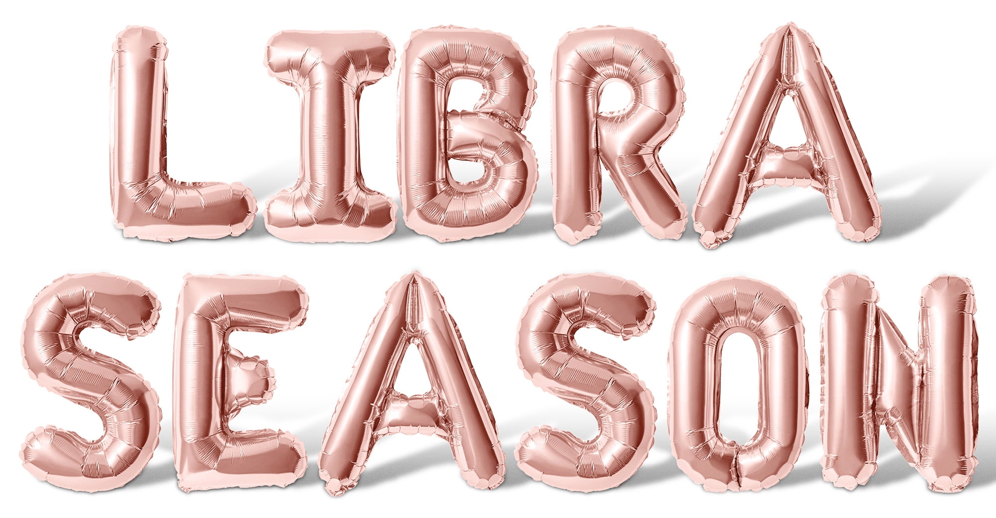 Letter Balloons - LIBRA SEASON 16" Inch Alphabet Letters Foil Mylar ...