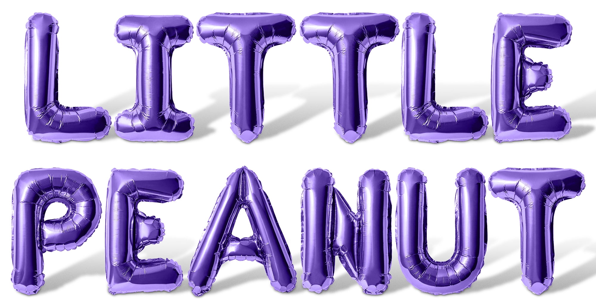 Letter Balloons - LITTLE PEANUT 16" Inch Alphabet Letters Foil Mylar ...