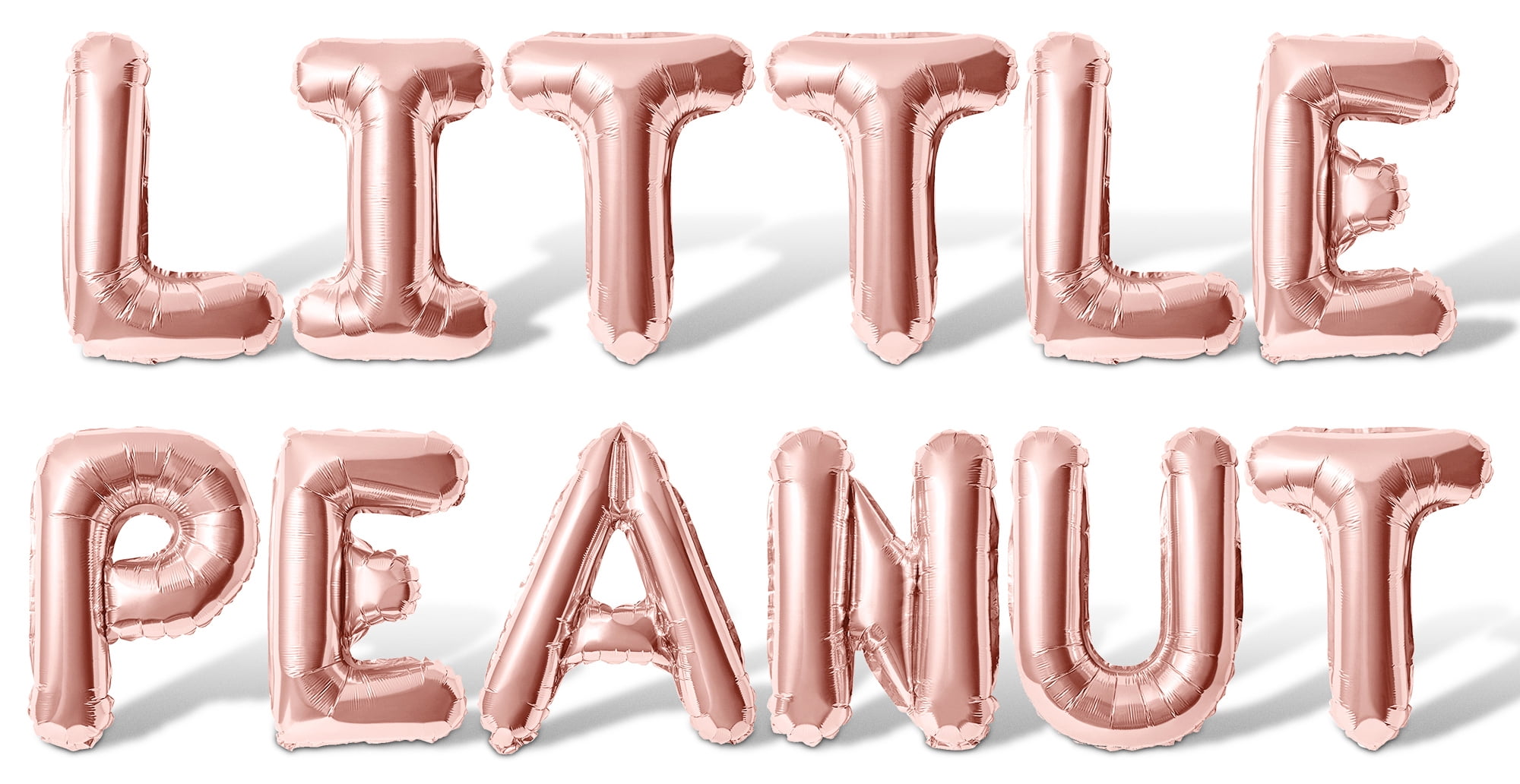 Letter Balloons - LITTLE PEANUT 16" Inch Alphabet Letters Foil Mylar ...