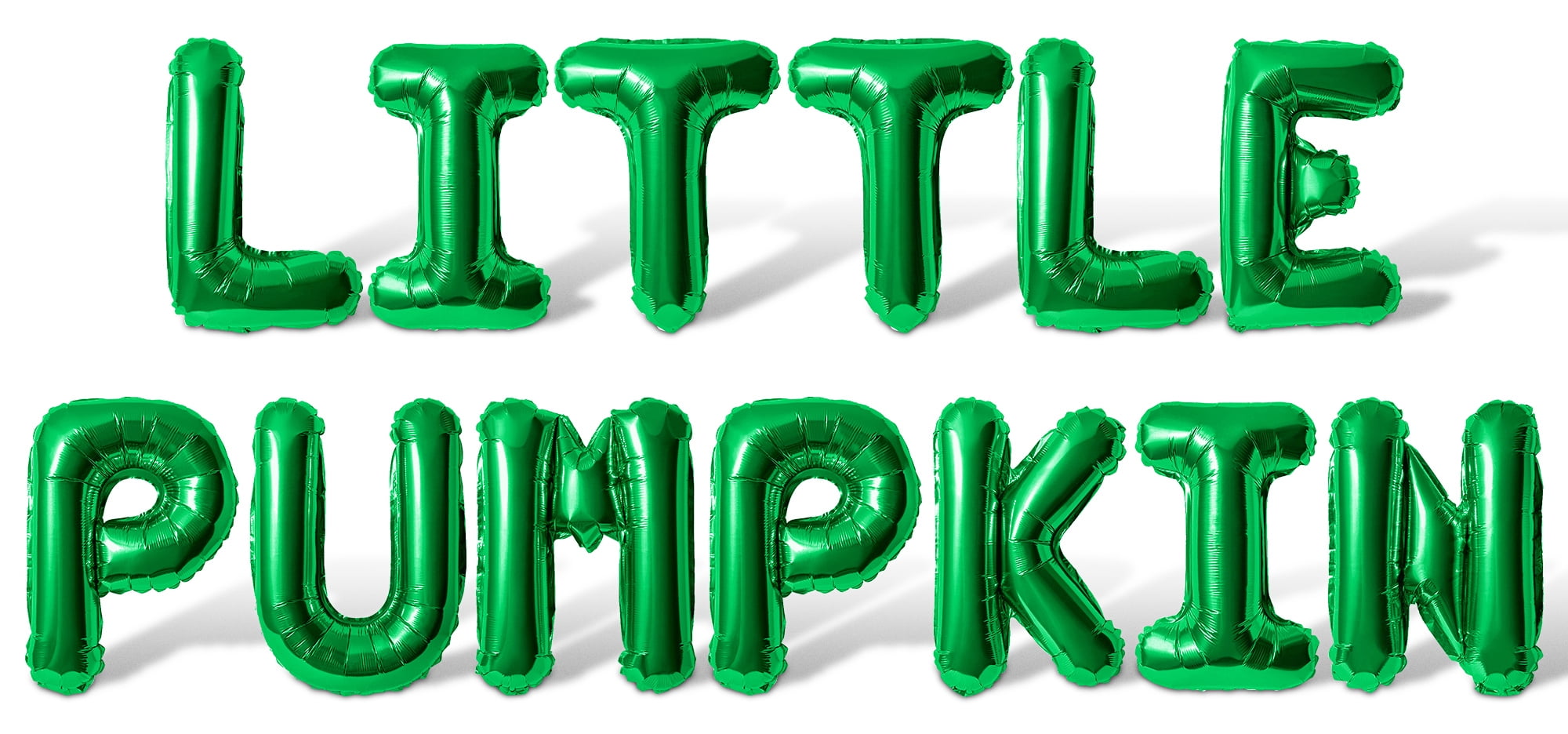 Letter Balloons - LITTLE PUMPKIN 16" Inch Alphabet Letters Foil Mylar ...