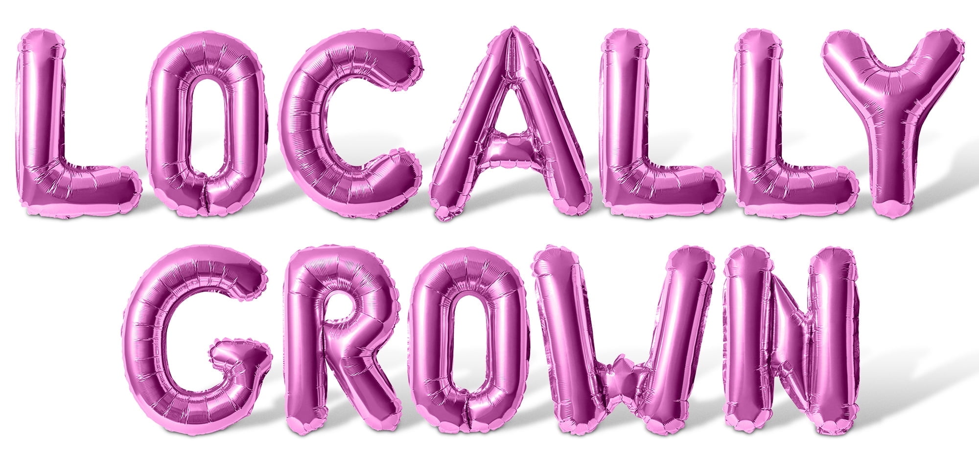 Letter Balloons - LOCALLY GROWN 16" Inch Alphabet Letters Foil Mylar ...