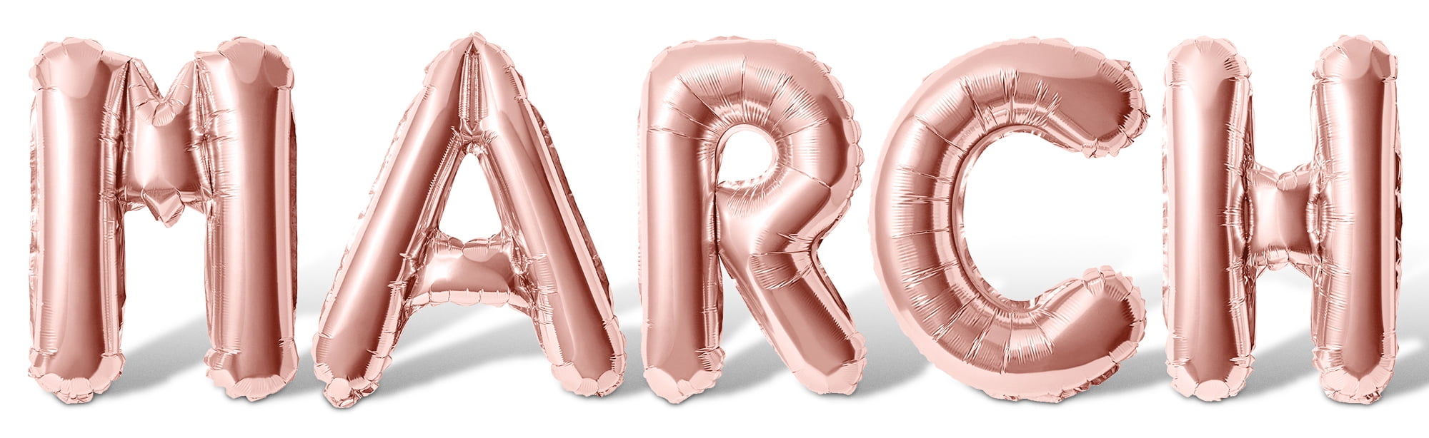 Letter Balloons - MARCH 16" Inch Alphabet Letters Foil Mylar Balloon ...