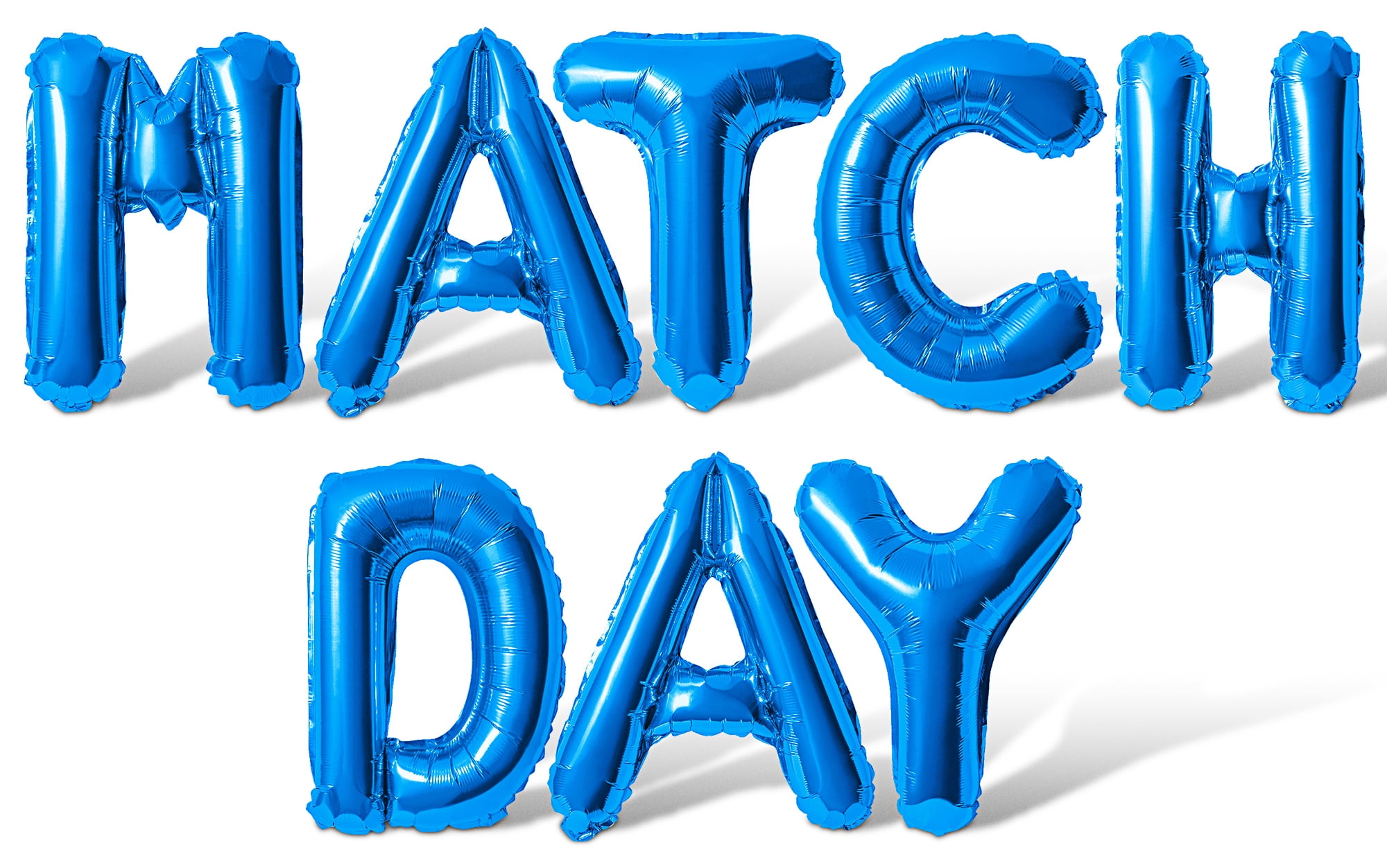 Letter Balloons - MATCH DAY 16" Inch Alphabet Letters Foil Mylar ...