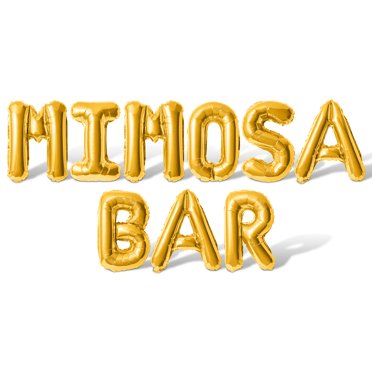 Letter Balloons - TIME TO PARTY 16" Inch Alphabet Letters Foil Mylar ...