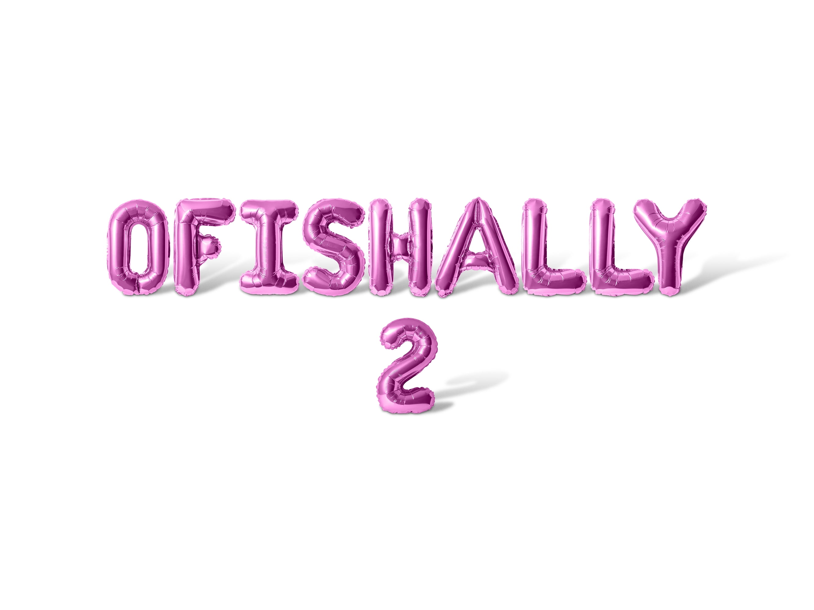 Letter Balloons - OFISHALLY 2 16" Inch Alphabet Letters Foil Mylar ...
