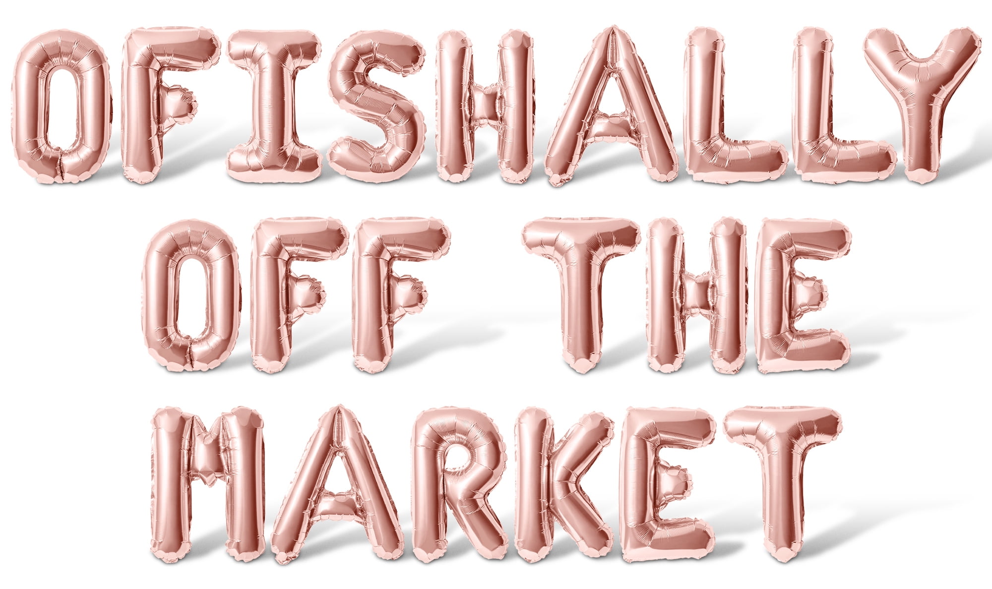 Letter Balloons - OFISHALLY OFF THE MARKET 16" Inch Alphabet Letters ...