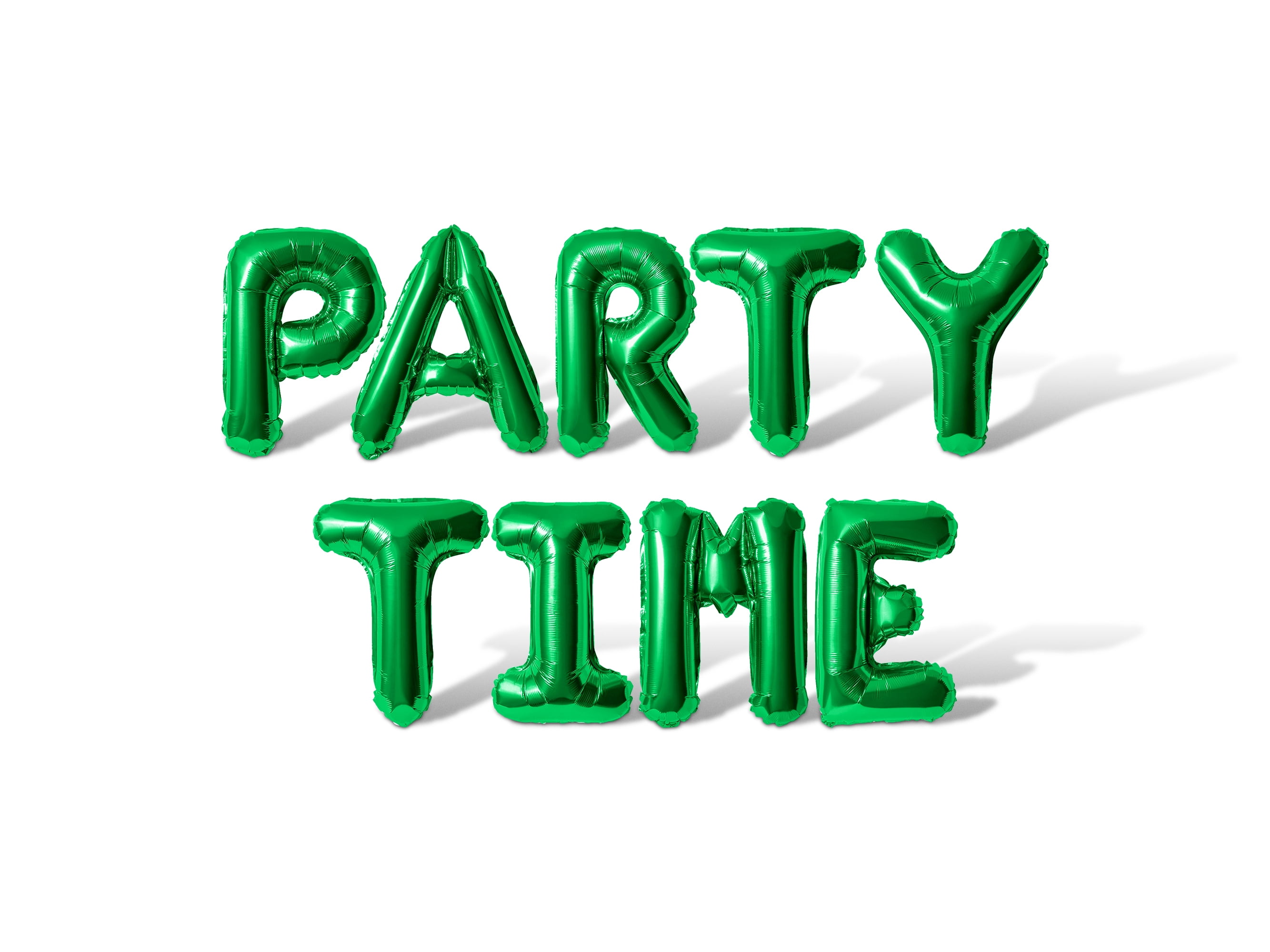 Letter Balloons - PARTY TIME 16" Inch Alphabet Letters Foil Mylar ...