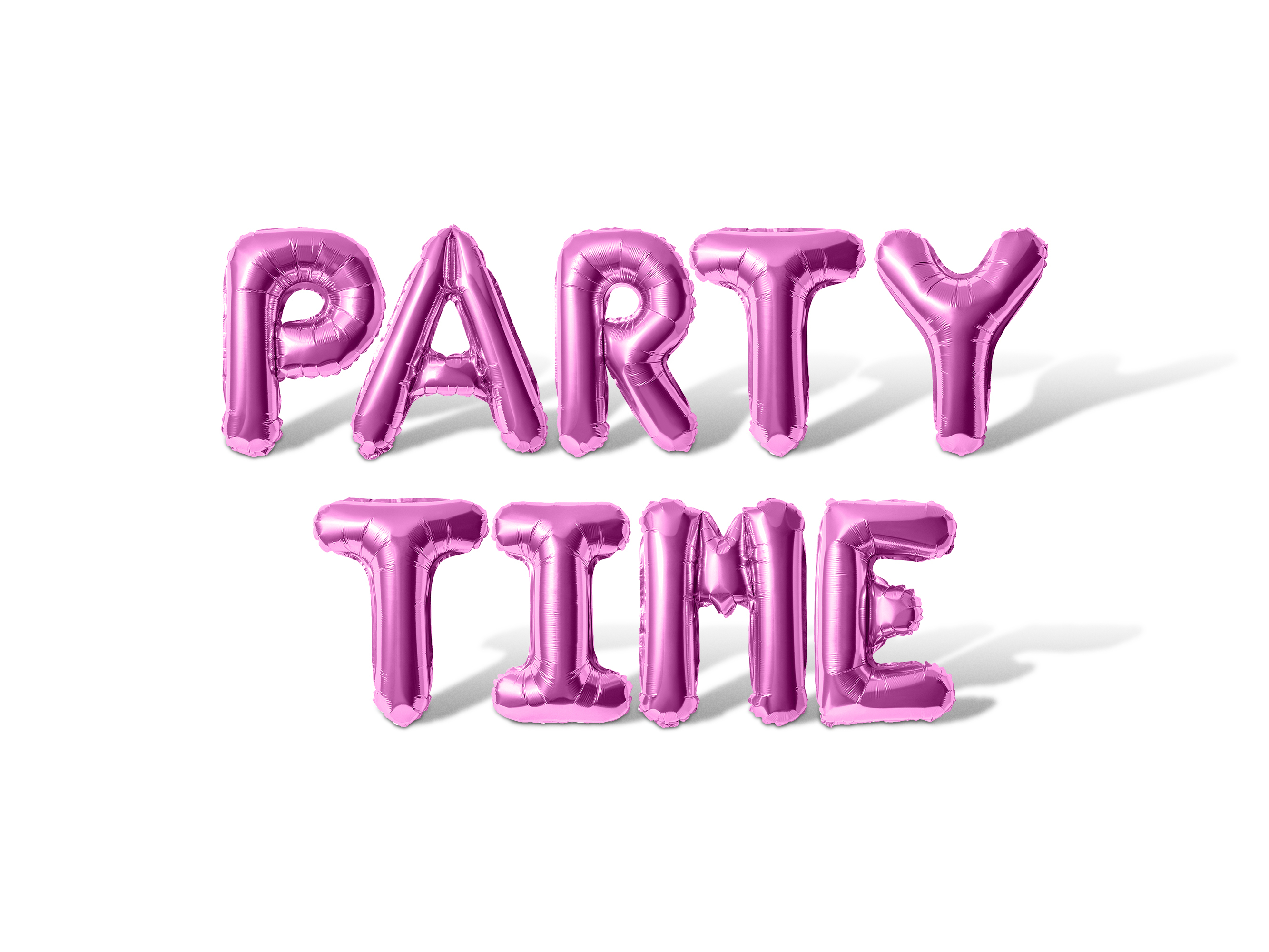 Letter Balloons - PARTY TIME 16" Inch Alphabet Letters Foil Mylar ...