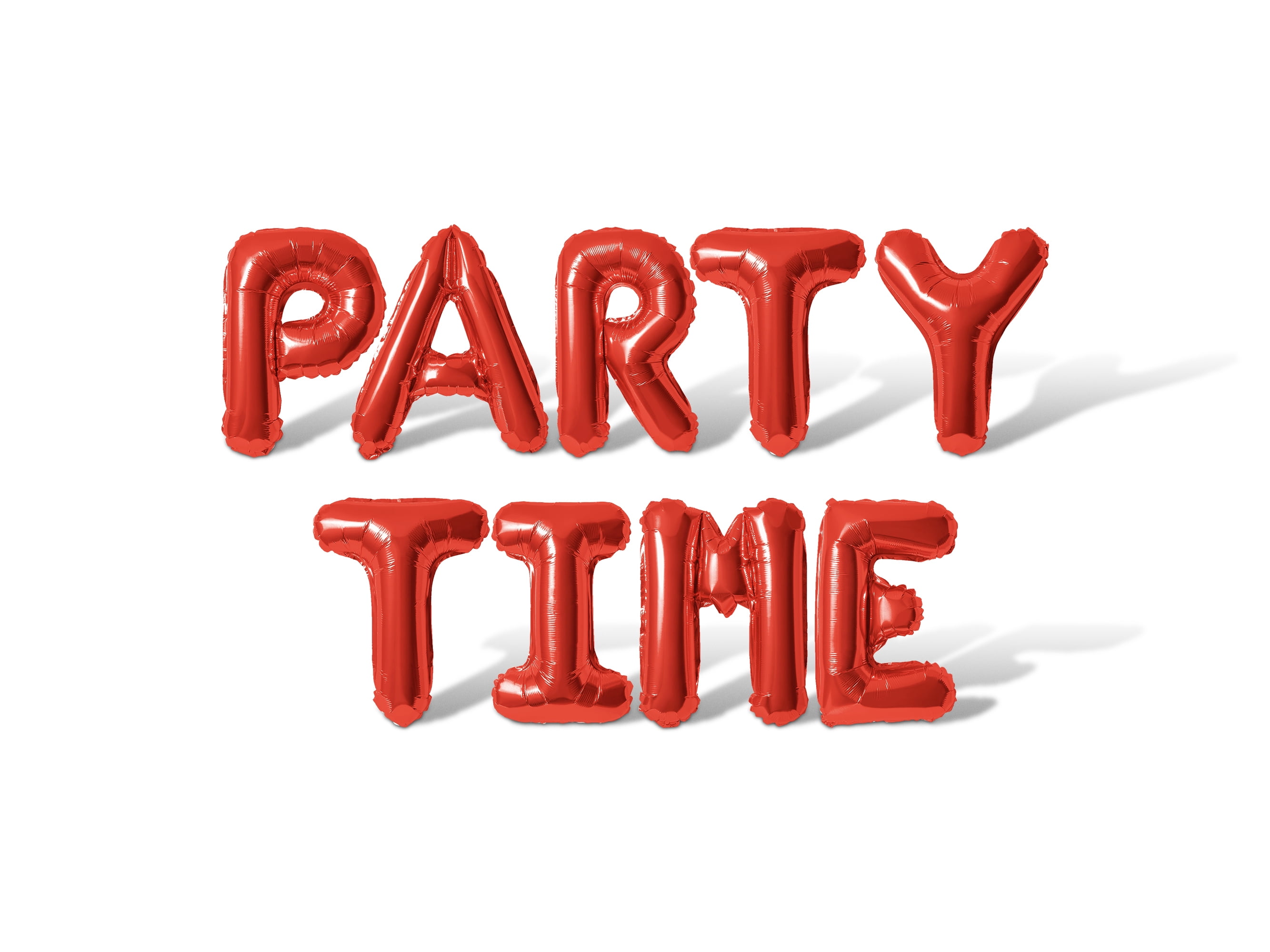 Letter Balloons - PARTY TIME 16" Inch Alphabet Letters Foil Mylar ...