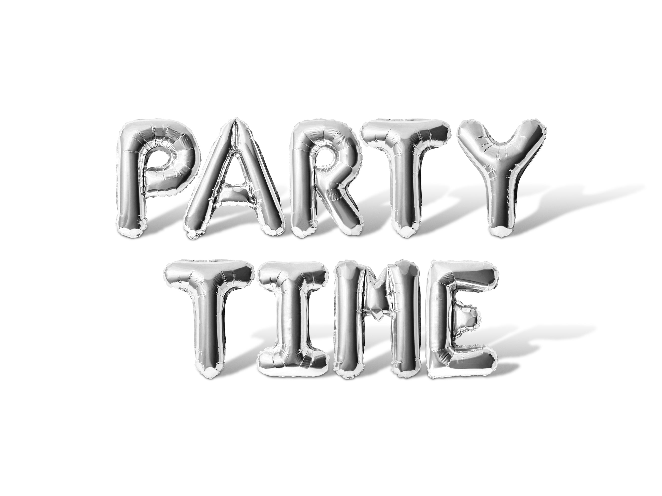 Letter Balloons - PARTY TIME 16" Inch Alphabet Letters Foil Mylar ...