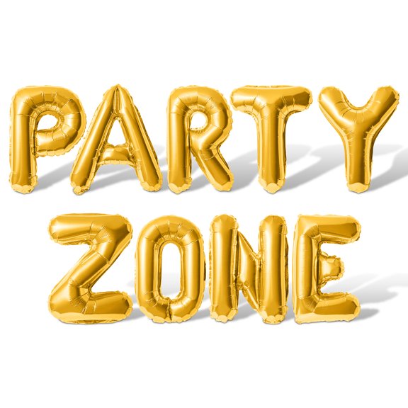 Letter Balloons - SIX 16" Inch Alphabet Letters Foil Mylar Balloon ...