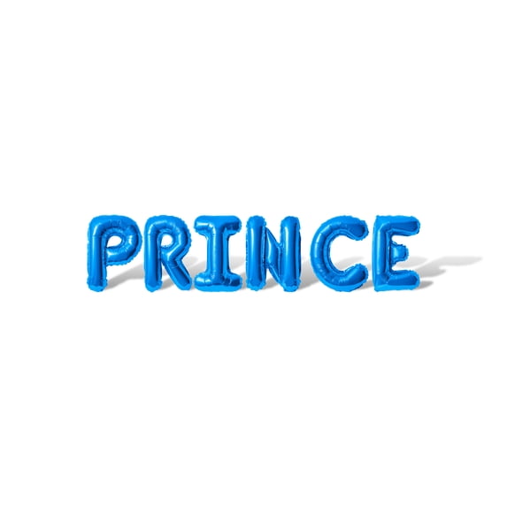 Letter Balloons - PRINCE 16" Inch Alphabet Letters Foil Mylar Balloon ...