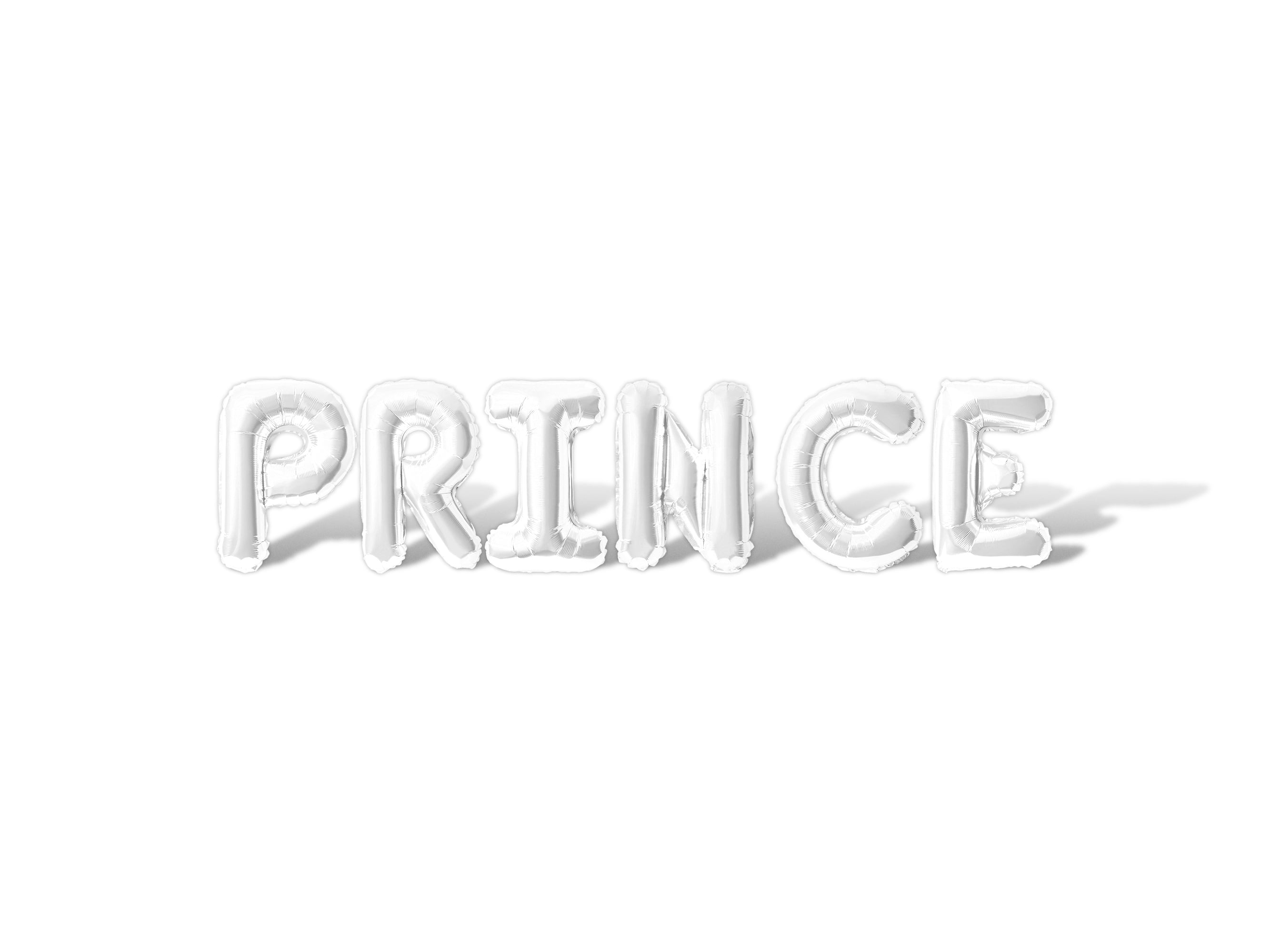 Letter Balloons - PRINCE 16" Inch Alphabet Letters Foil Mylar Balloon ...