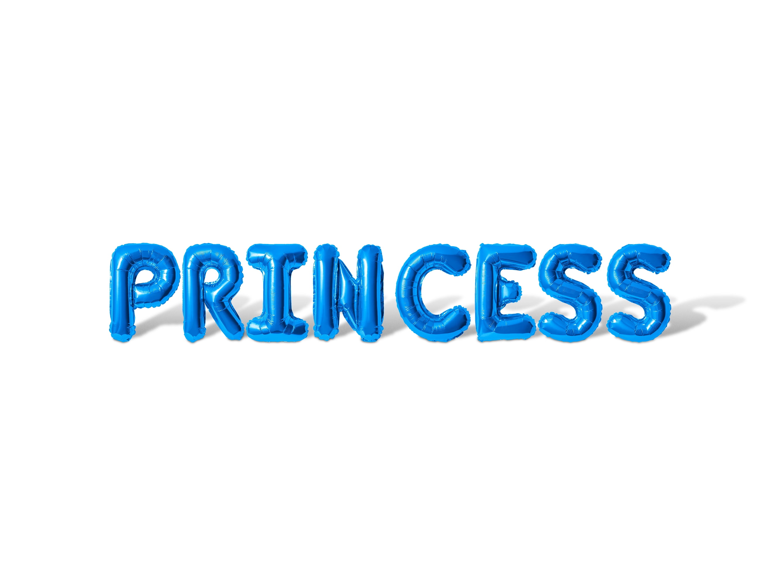 Letter Balloons - PRINCESS 16" Inch Alphabet Letters Foil Mylar Balloon ...