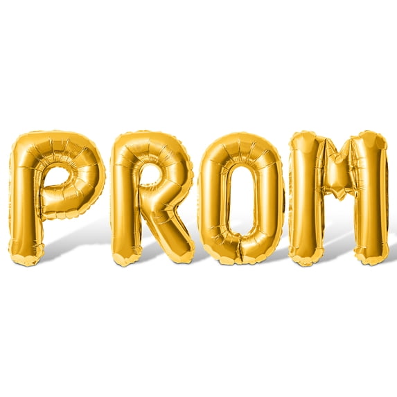 Letter Balloons - PROM 16" Inch Alphabet Letters Foil Mylar Balloon ...