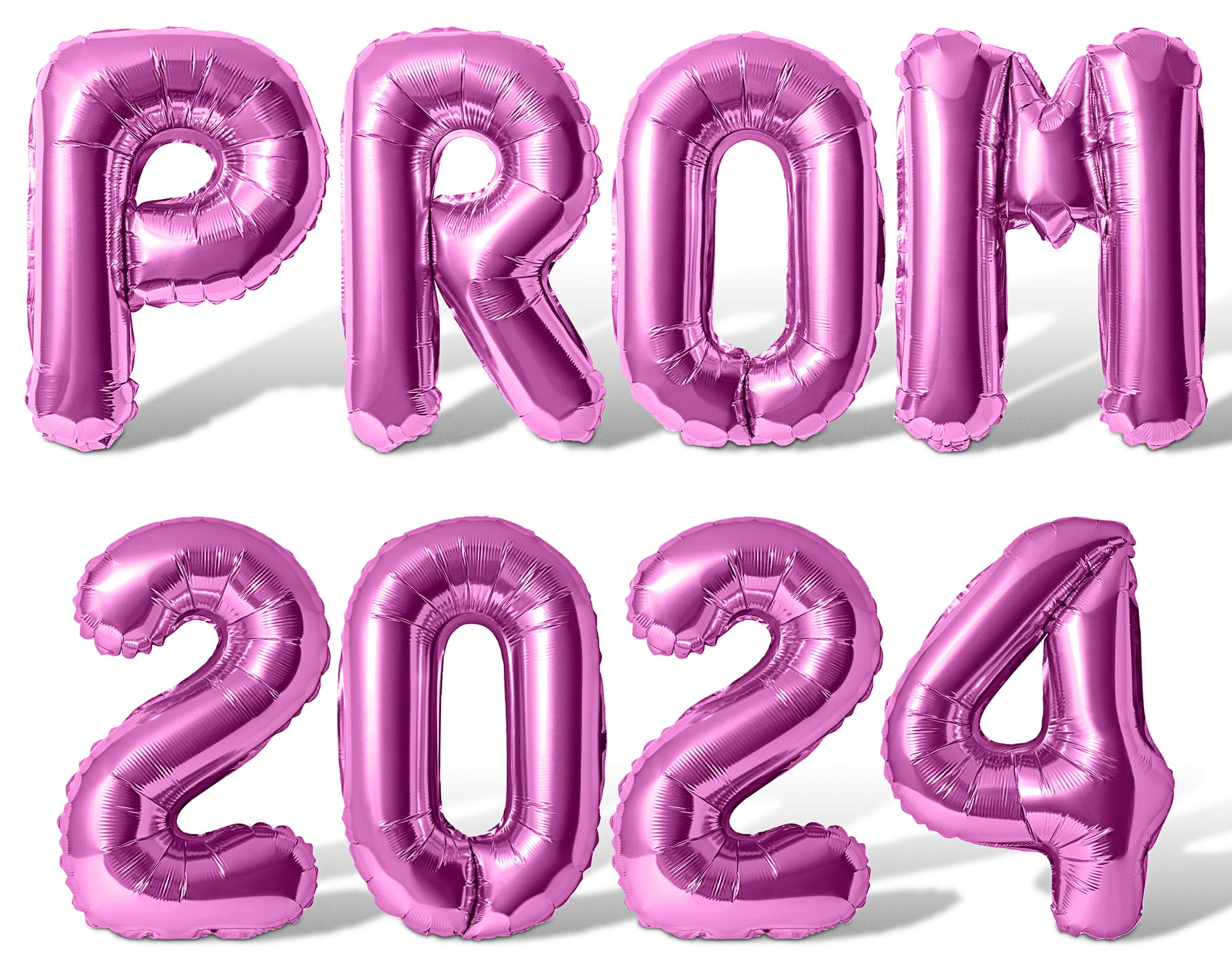Letter Balloons - PROM 2024 16" Inch Alphabet Letters Foil Mylar ...