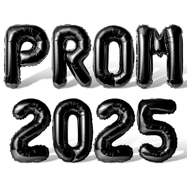 Letter Balloons - PROM 2025 16" Inch Alphabet Letters Foil Mylar ...