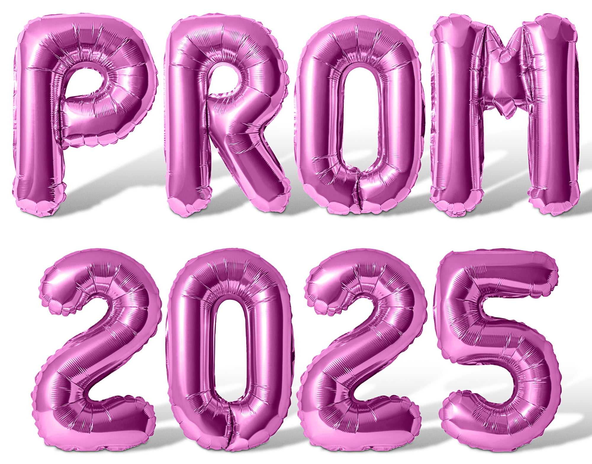 Letter Balloons - PROM 2025 16" Inch Alphabet Letters Foil Mylar ...