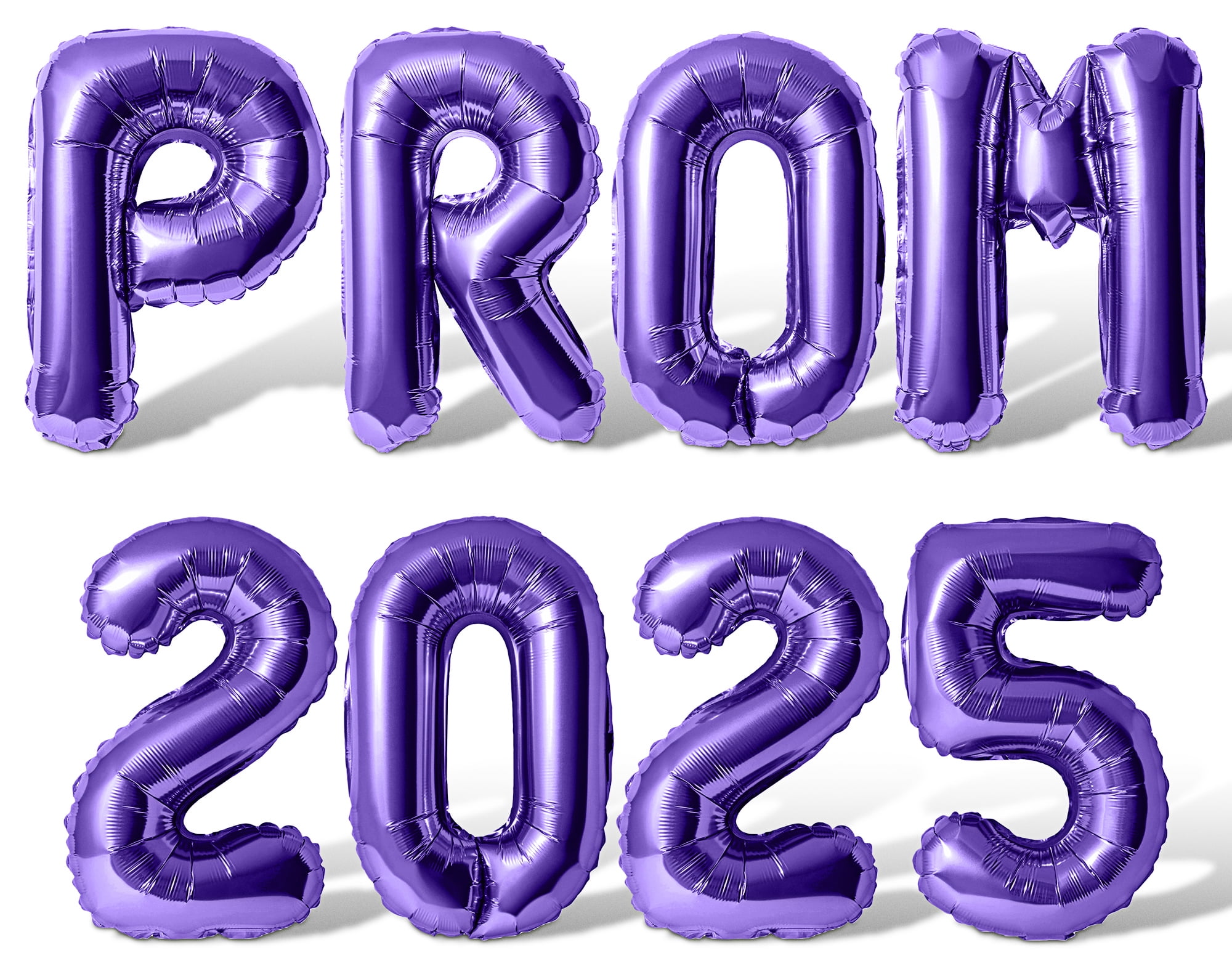 Letter Balloons - PROM 2025 16" Inch Alphabet Letters Foil Mylar ...