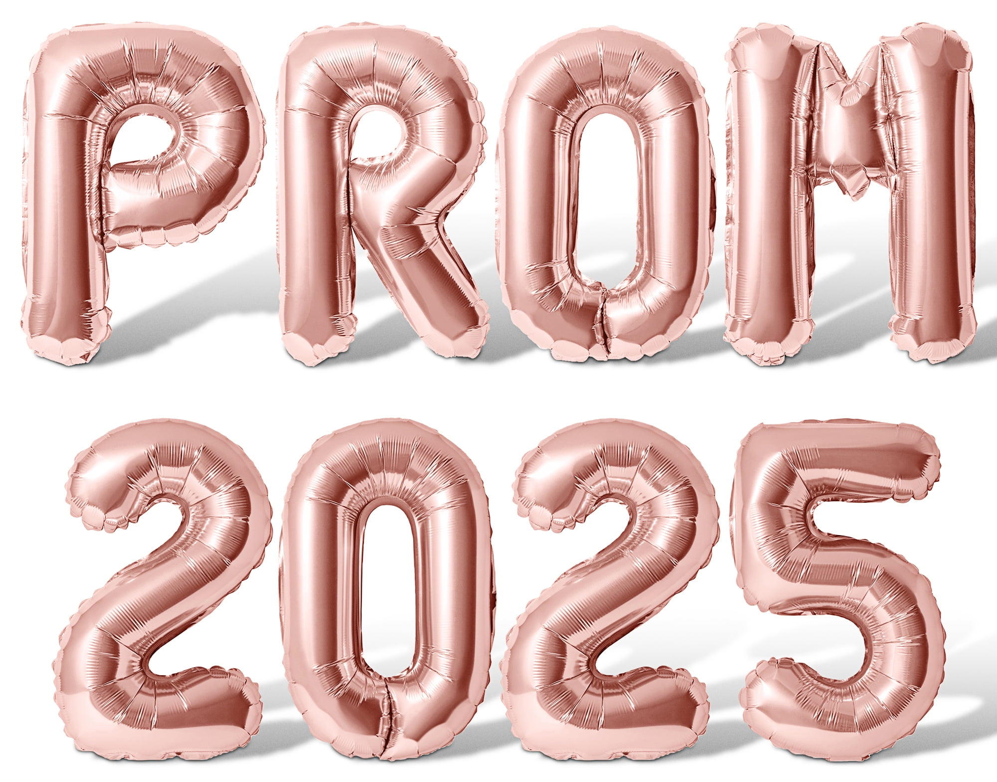 Letter Balloons - PROM 2025 16" Inch Alphabet Letters Foil Mylar ...