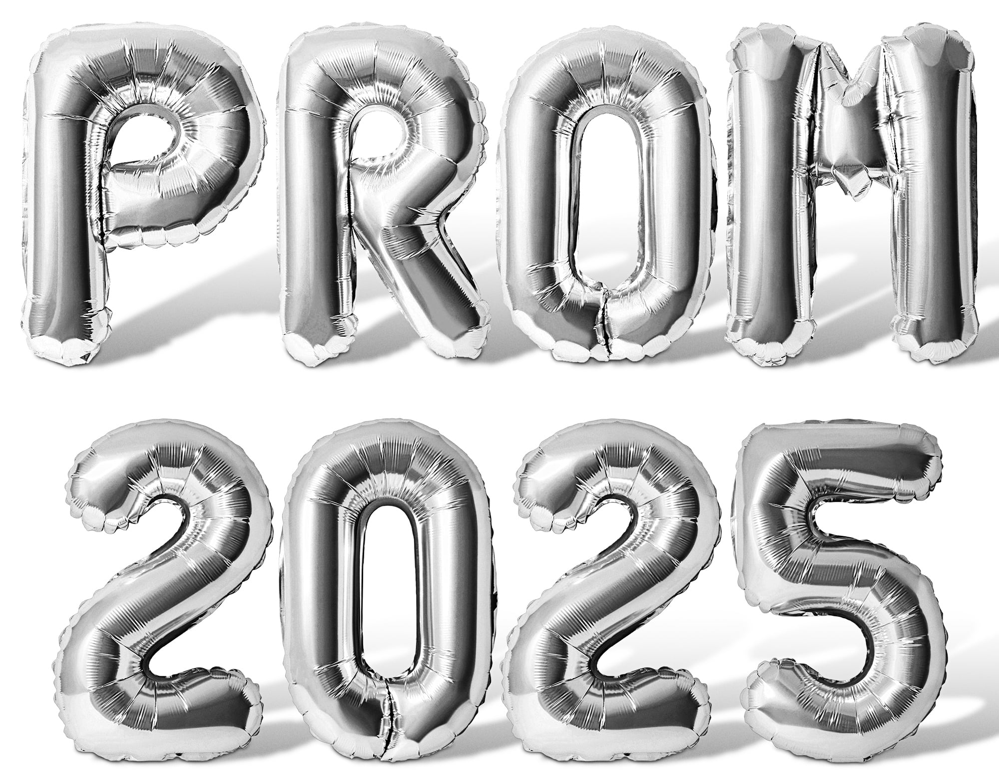 Letter Balloons - PROM 2025 16" Inch Alphabet Letters Foil Mylar ...