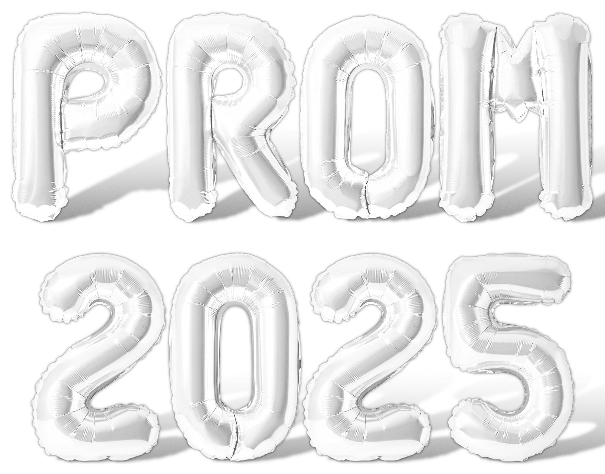 Letter Balloons - PROM 2025 16" Inch Alphabet Letters Foil Mylar ...