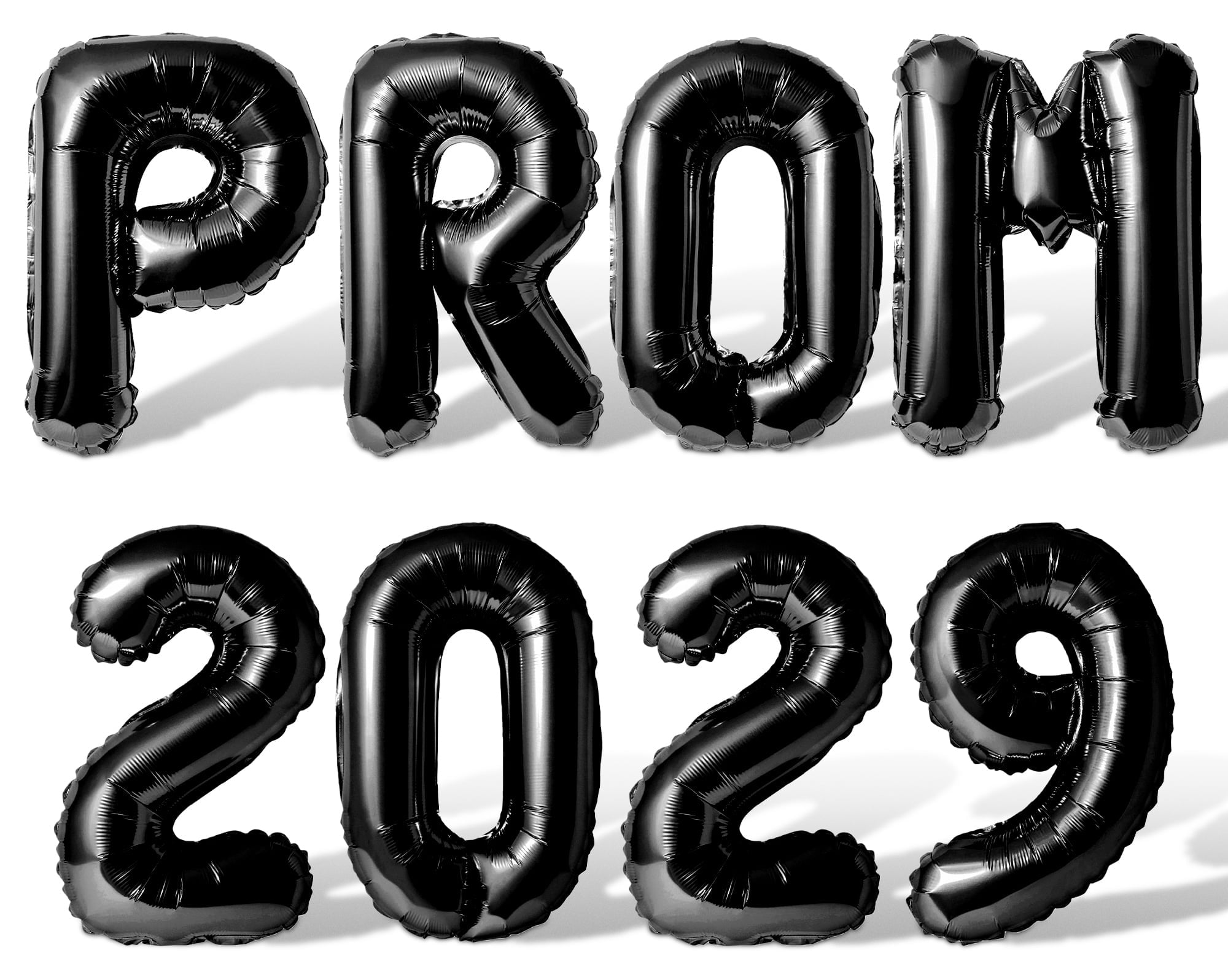 Letter Balloons - PROM 2029 16" Inch Alphabet Letters Foil Mylar ...