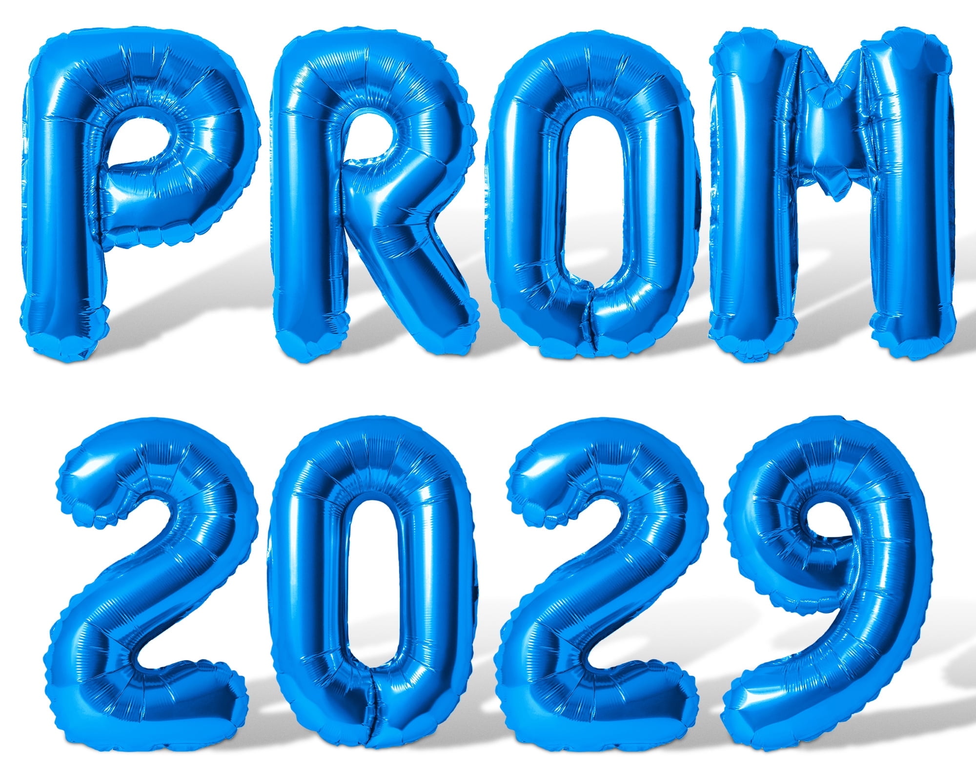 Letter Balloons - PROM 2029 16" Inch Alphabet Letters Foil Mylar ...