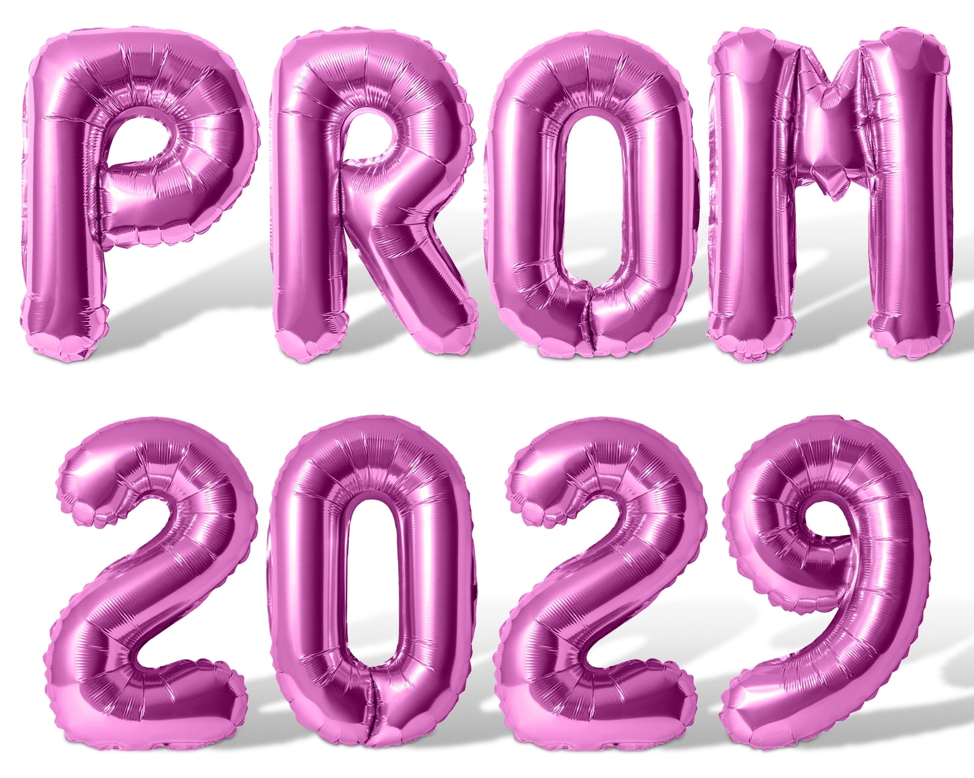 Letter Balloons - PROM 2029 16" Inch Alphabet Letters Foil Mylar ...