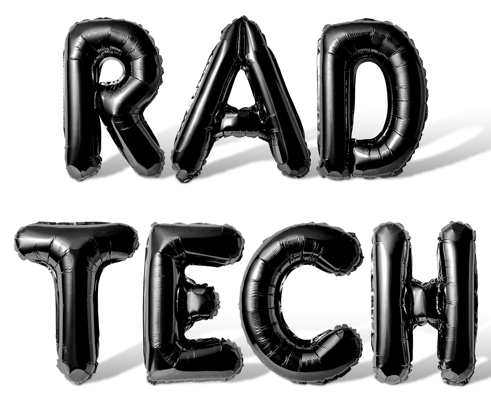 Letter Balloons - RAD TECH 16" Inch Alphabet Letters Foil Mylar Balloon ...