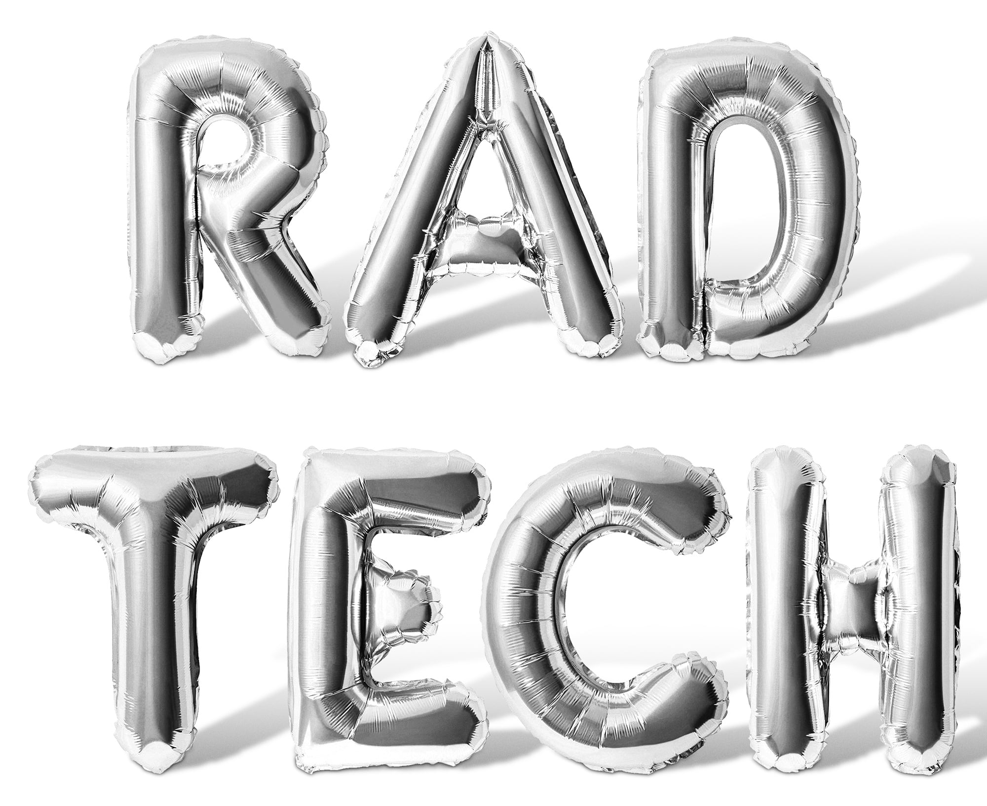 Letter Balloons - RAD TECH 16" Inch Alphabet Letters Foil Mylar Balloon ...